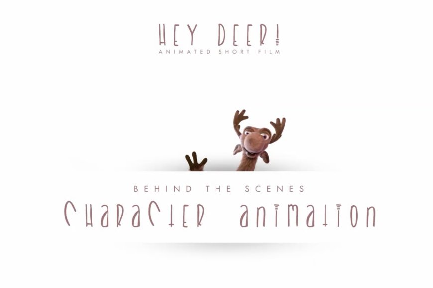 Behind-The-Scenes of Hey Deer: The Sweet Christmas Short Film by Örs ...